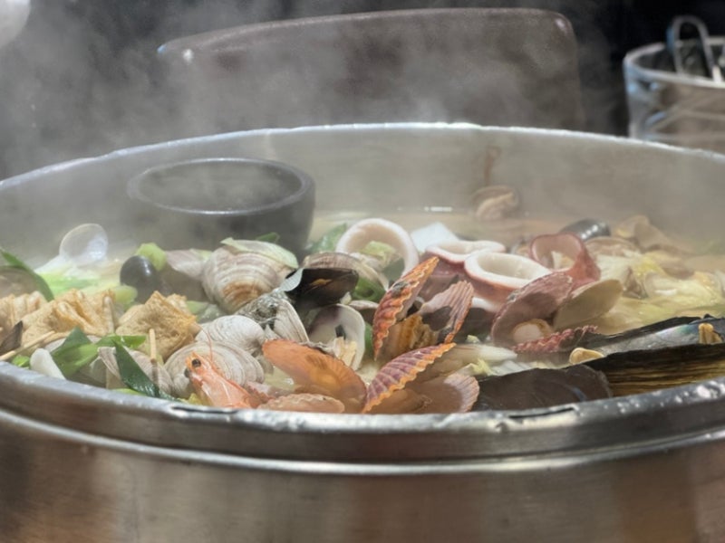 구로디지털단지 맛집 택이네 조개전골 양 많은 구디 조개 네이버 블로그