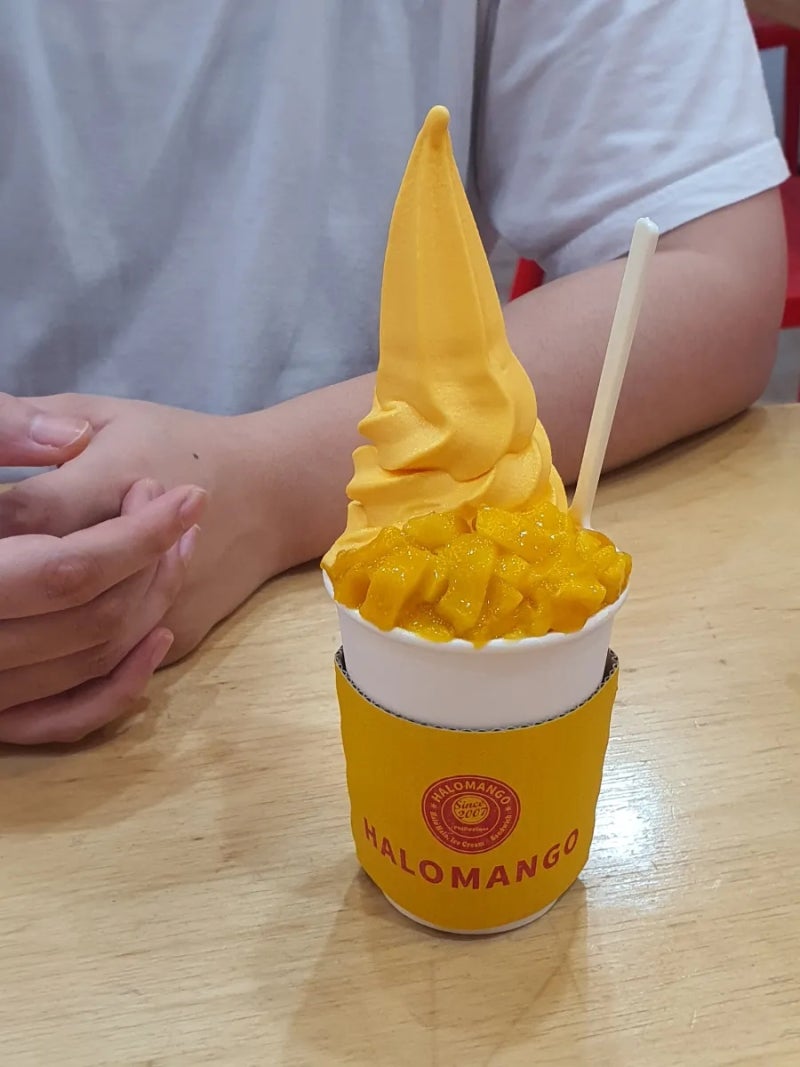 할로망고 보라카이 디몰 디저트 카페 주문팁 HaloMango - D'Mall : 네이버 블로그