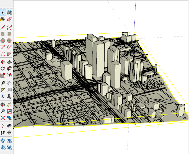 [캐드, 스케치업, 엔스케이프, 일러스트 콘타/지도/지형 모델링 팁] 'CADMAPPER' 한국지도 지원하고 캐드, 스케치업 ...