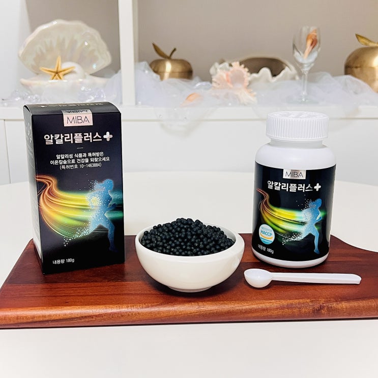 몸에좋은 알칼리성식품 이너뷰티 미바 알칼리플러스