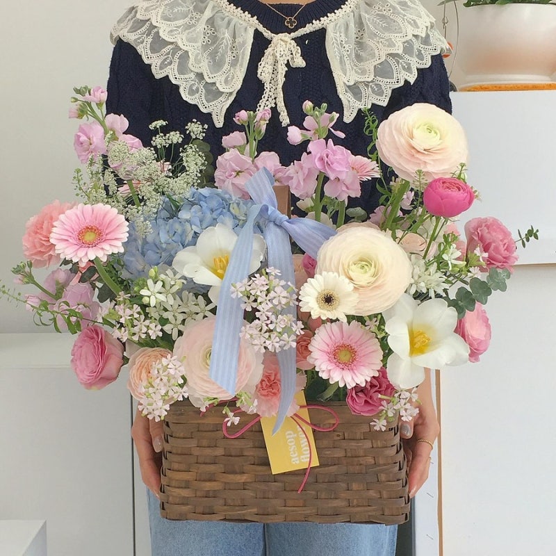 평택 고덕 꽃집” 꽃바구니 예약주세요💖 네이버 블로그