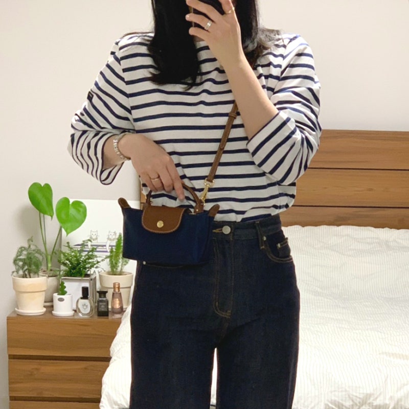 롱샴 르 플리아쥬 미니 가방 호환 이너백 가죽 스트랩 추천 네이버 블로그