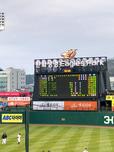 대전 한화생명 이글스파크 한화이글스 대전구장 야구장 티켓링크 예매 가는 방법 좌석 후기 네이버 블로그