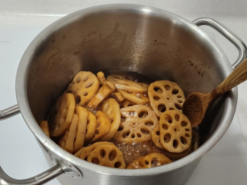 아삭 쫀득한 연근조림 만드는 법 레시피 연근조림 황금레시피 네이버 블로그