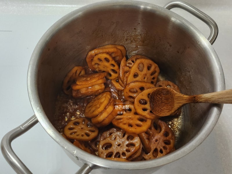 아삭 쫀득한 연근조림 만드는 법 레시피 연근조림 황금레시피 네이버 블로그