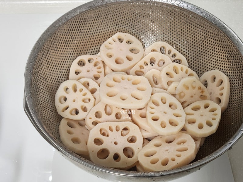 아삭 쫀득한 연근조림 만드는 법 레시피 연근조림 황금레시피 네이버 블로그