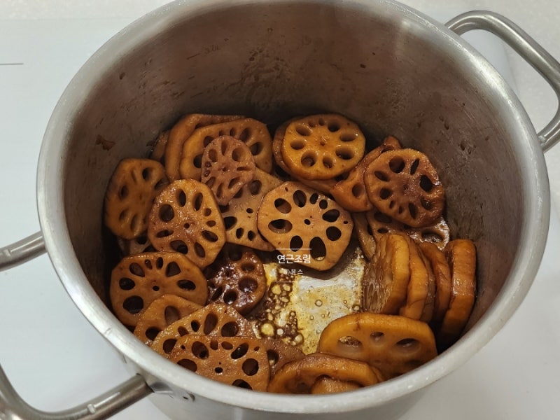 아삭 쫀득한 연근조림 만드는 법 레시피 연근조림 황금레시피 네이버 블로그