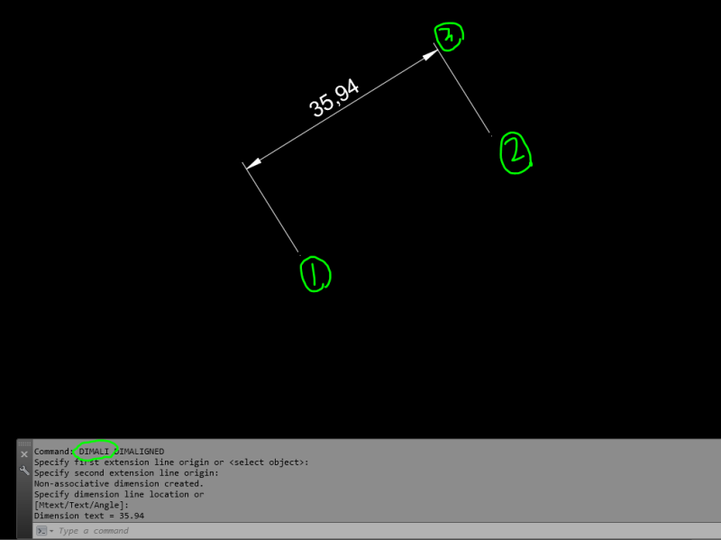 오토캐드 치수 명령어 모음 : 네이버 블로그