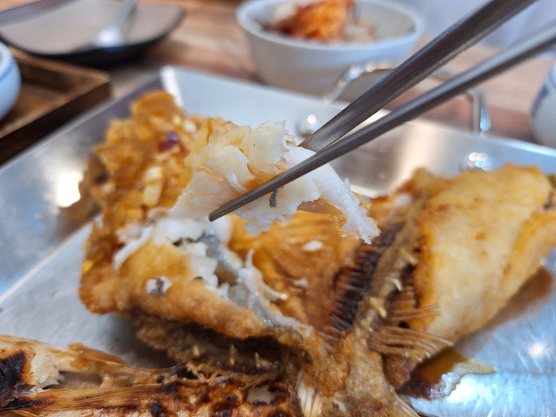 민쿡앞바당 한식대가 명장이 조리하는 제철 생선구이 고양 화정밥집 성사동맛집 네이버 블로그