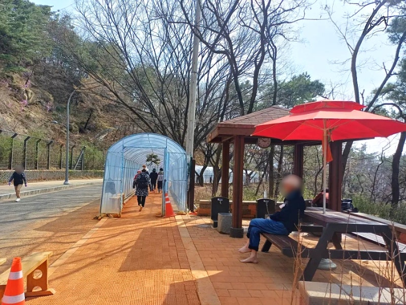 안산 황토길 맨발걷기 하기 좋은 서대문 황톳길 힐링장소 인기 네이버 블로그