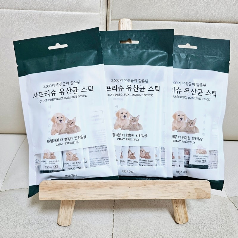 강아지 고양이 설사 변비 소화 향상엔 샤프리슈 2000억 유산균 네이버 블로그