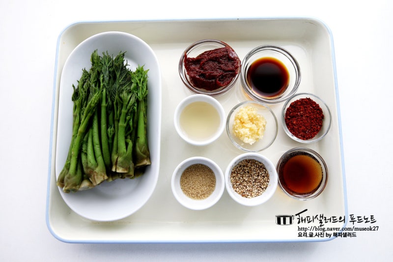 두릅무침 두릅나물무침 만드는법 참두릅 손질 데치기 참두릅요리 네이버 블로그