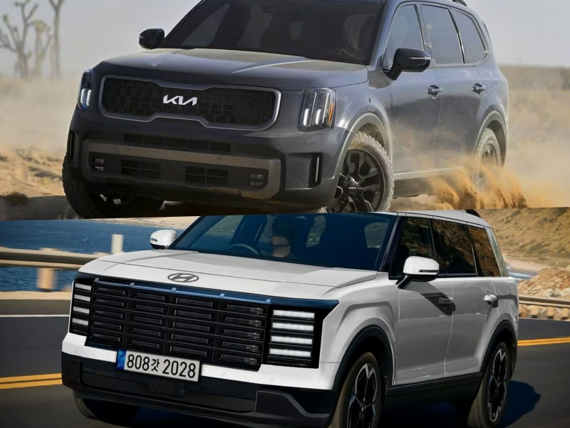 2025 준대형 SUV 기아 신형 텔루라이드 풀체인지 LQ2와 현대 신형 팰리세이드 풀체인지 LX3의 2.5 하이브리드 적용 ...