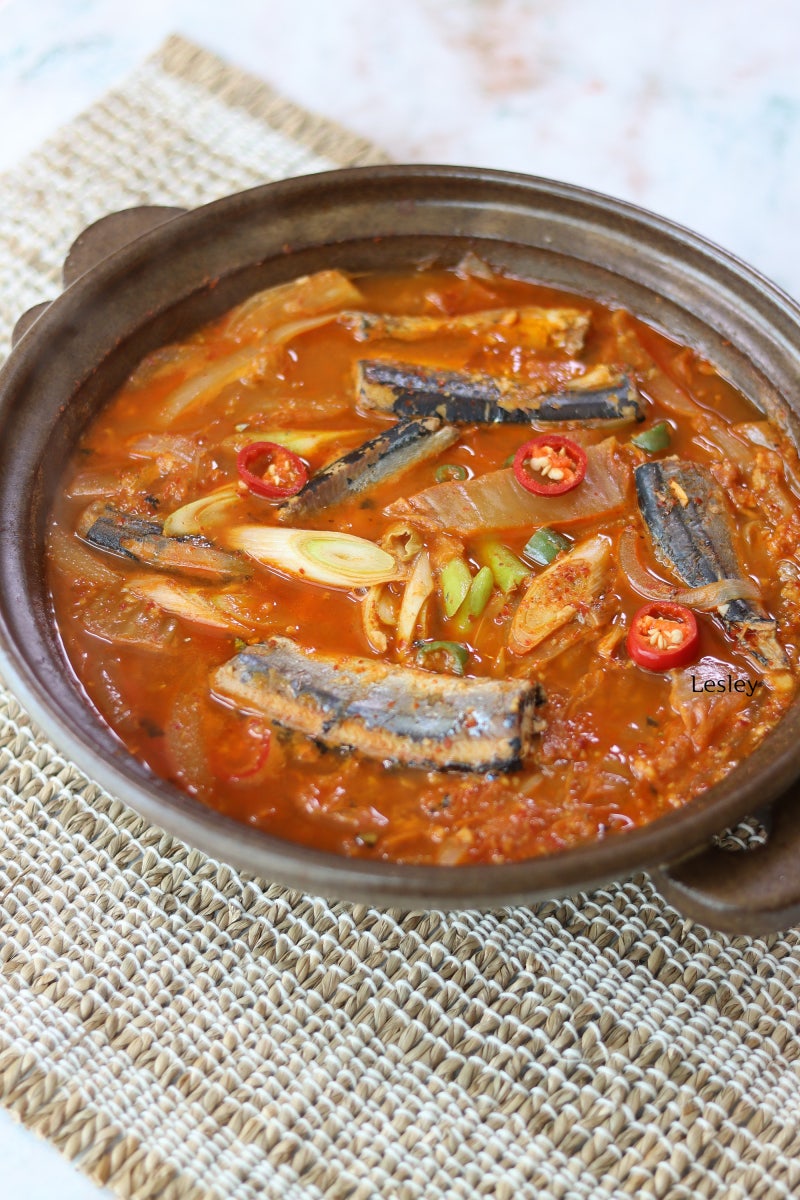 꽁치 김치찌개 맛있게 끓이는법 꽁치통조림 김치찌개 레시피 네이버 블로그