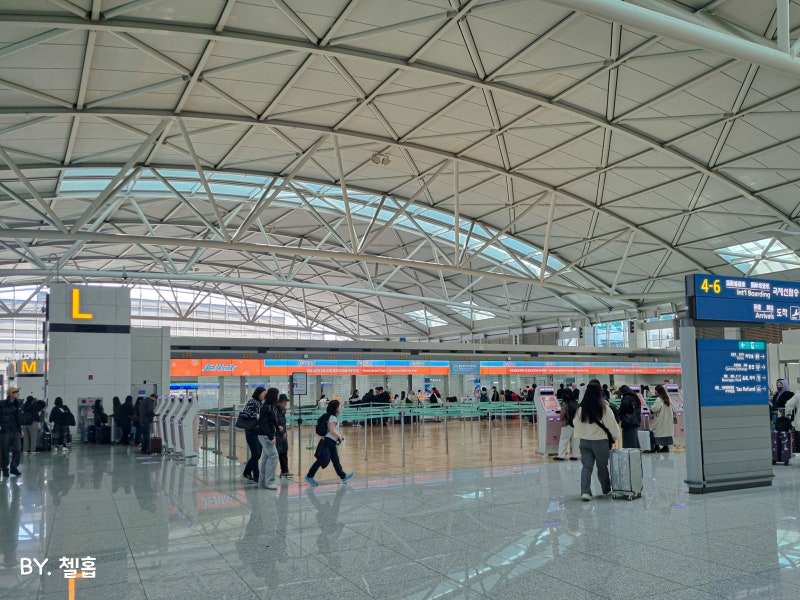 인천공항 1터미널 제주항공 카운터 위치 셀프 수하물 체크인 하는 방법 네이버 블로그