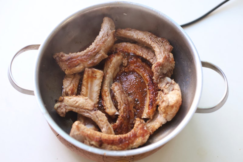 편스토랑 류수영 돼지갈비찜 레시피 양념 매운 돼지 등갈비찜 레시피 만들기 네이버 블로그