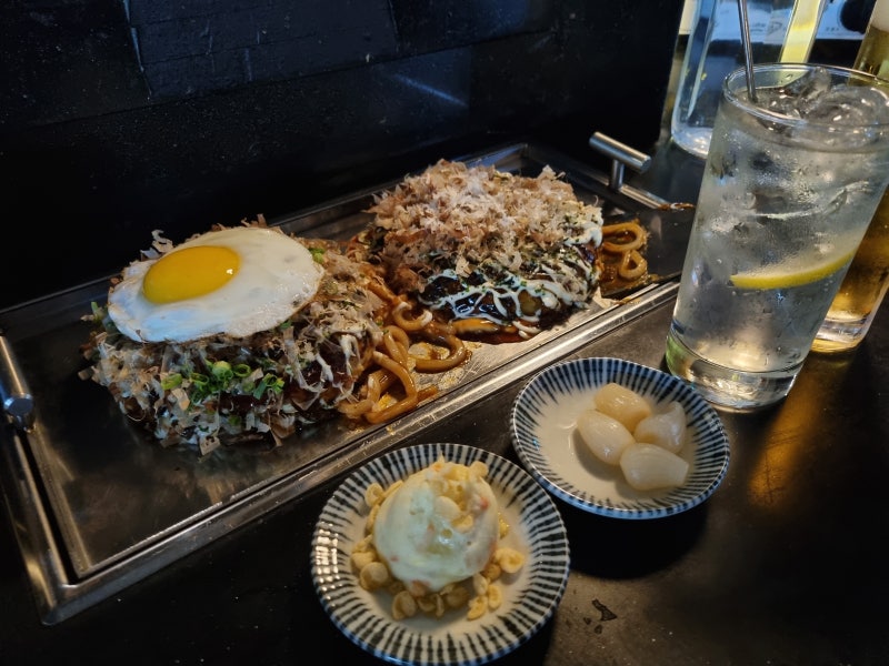 홍대 연남동 맛집 연남동 이자카야 밀가루 없는 오코노미야끼 맛집 이주방 네이버 블로그