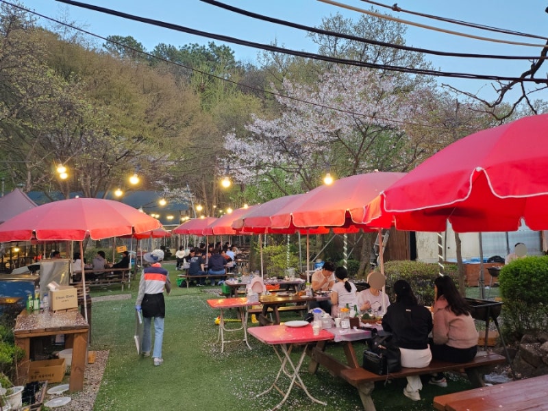 서울 근교 의왕 청계산 삼겹살 한우 야외바베큐 산앤들 네이버 블로그