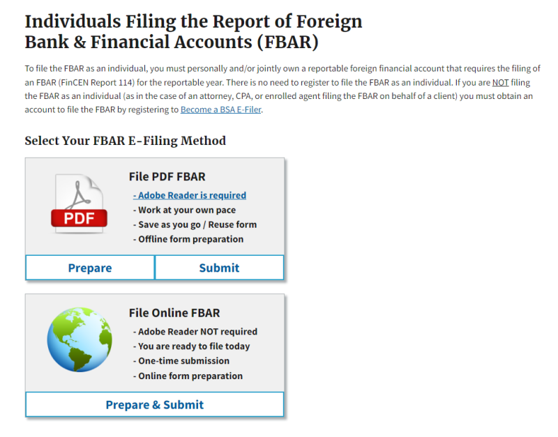 해외금융계좌 FBAR 셀프 신고 온라인으로 입력 방법 2024년 : 네이버 블로그