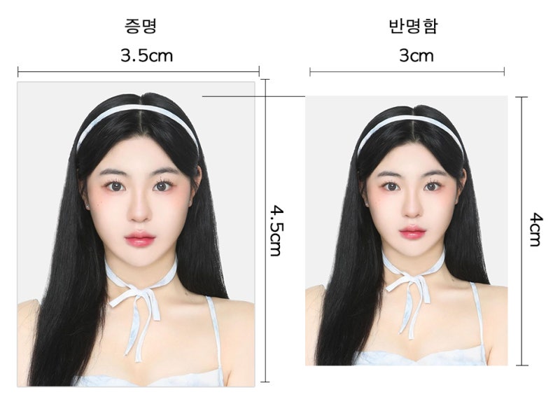 증명사진규격 Feet 여권사진 증명사진 차이점 네이버 블로그