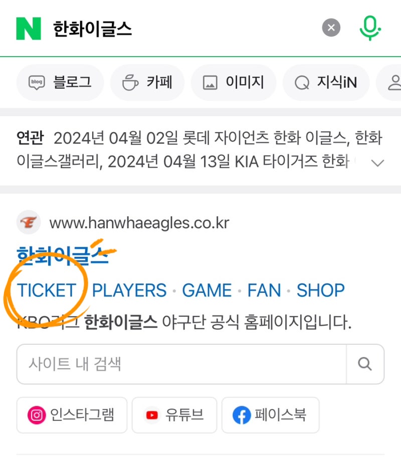 한화이글스 예매 방법 꿀팁 홈 경기 티켓팅 후기 네이버 블로그