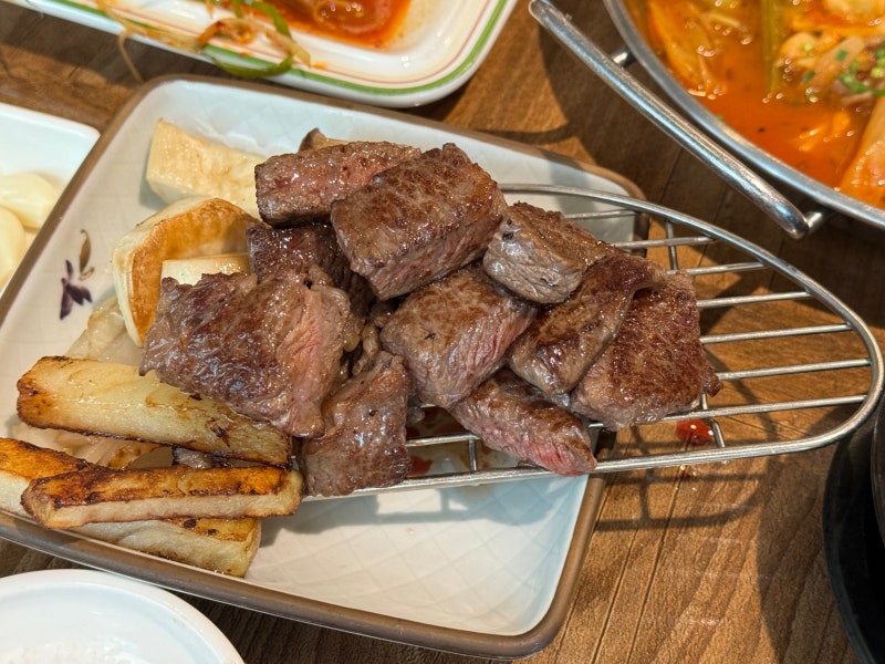 상차림비 없는 한우정육식당 다하누 가성비 좋은 송도 한우 맛집 네이버 블로그