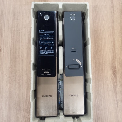 직방 스마트 도어락 최신모델 SHP-P52R, SHP-P52F 작동법과 기능은? (+지문인식과 0.0초 바로잠김) : 네이버 블로그