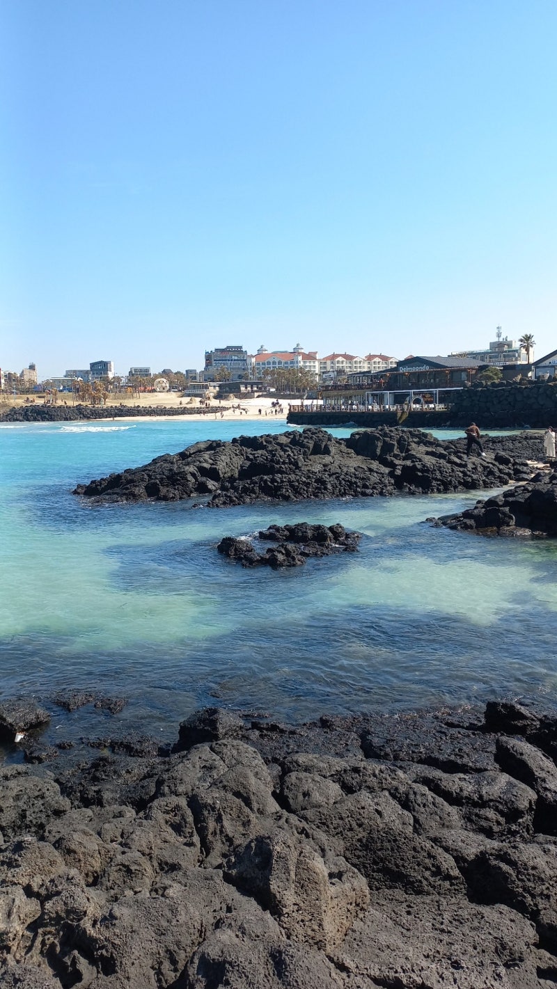 제주도 한달 살기 에메랄드처럼 빛나는 한국의 몰디브 제주 함덕 해수욕장 네이버 블로그