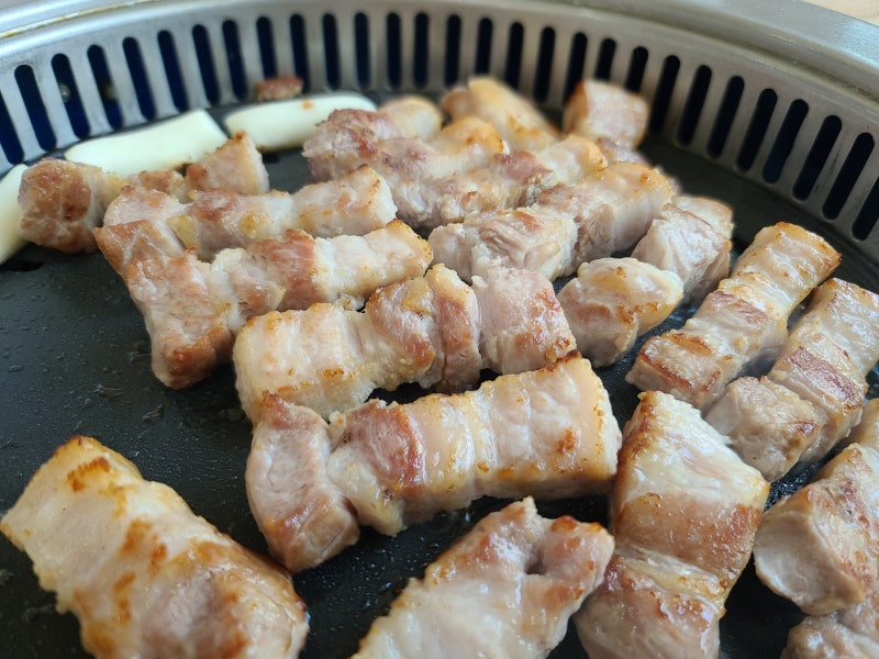맛찬들왕소금구이 장유점 김해 장유 맛있게 구워주는 삼겹살 고기 맛집 네이버 블로그