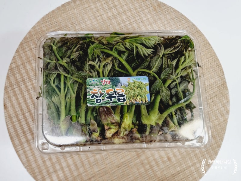 참두릅 두릅나물무침 레시피 두릅된장무침 만드는법 참두릅가시 손질 참두릅데치기 네이버 블로그