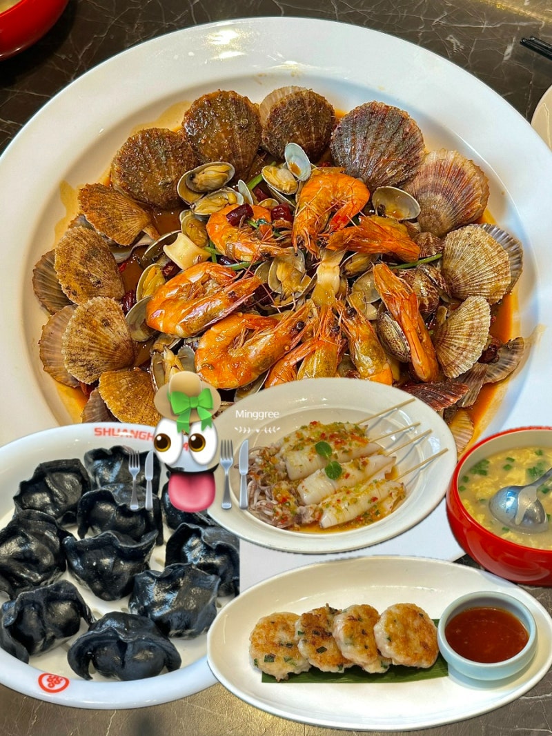 칭다오여행 중국 청도에서 가장 맛있는 해산물 현지인 맛집 쌍합원 双合园 네이버 블로그