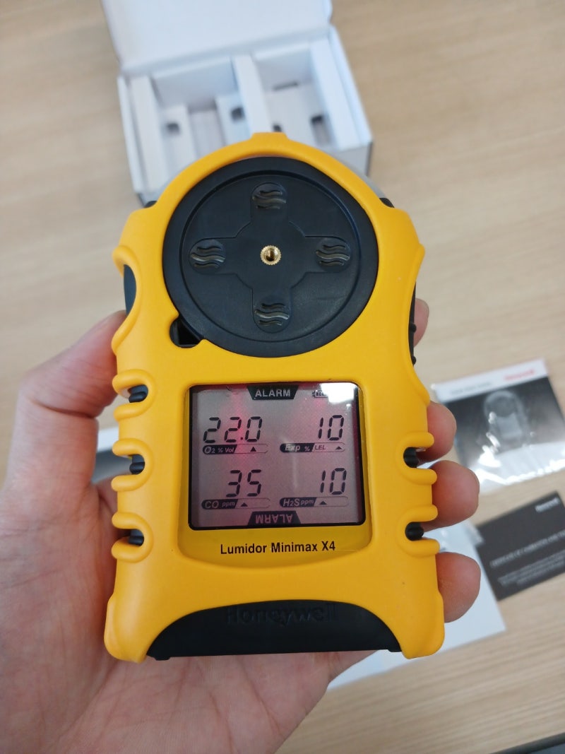 하니웰 복합가스측정기 Minimax-X4를 소개합니다! : 네이버 블로그