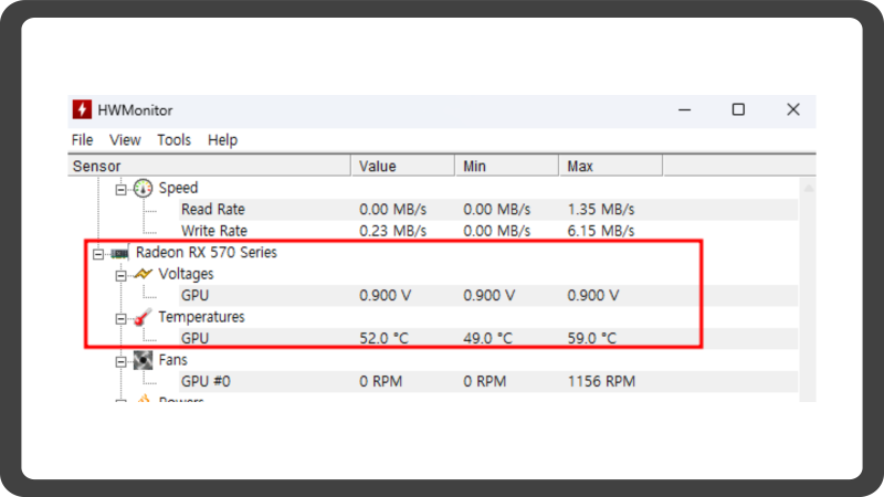 HWMonitor 그래픽카드, CPU 온도 측정 프로그램 : 네이버 블로그