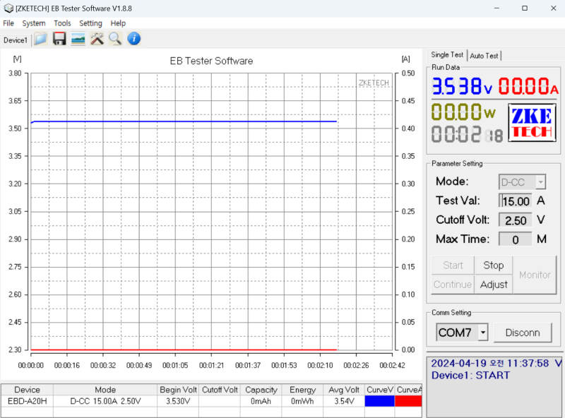 ZKE TECH 방전기 PC 프로그램 EB Tester Software V1.8.8(윈도우 11지원) : 네이버 블로그