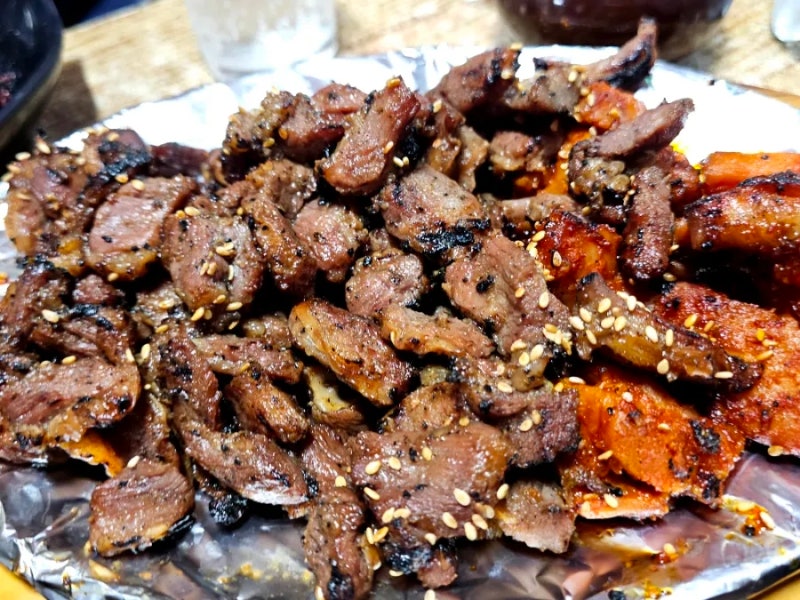 안동 현지인 맛집 추억의 맛 갈매기살 있는 훈제불닭 네이버 블로그