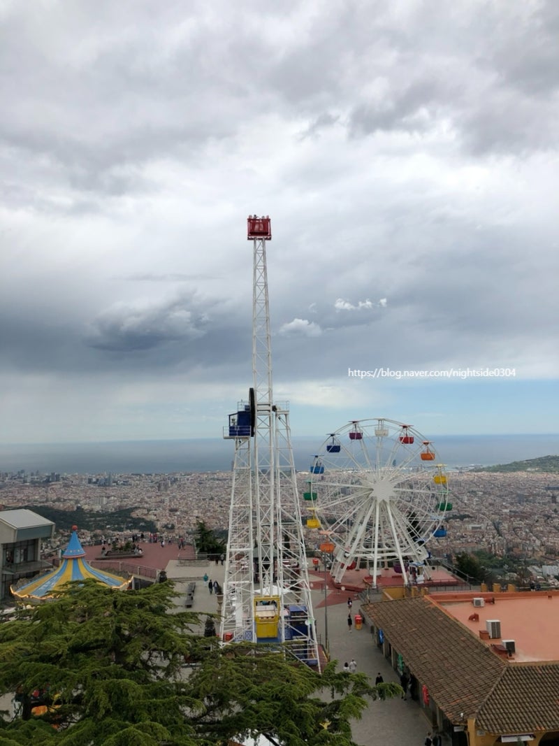 바르셀로나 티비다보 놀이공원 가는 방법과 Panoramic Area 방문 후기관람차 회전목마 등 네이버 블로그