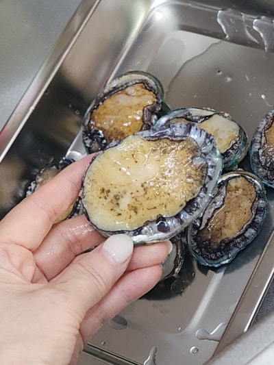 전복요리법 마늘 버터구이 레시피 딸 생일 상차림 메뉴 냉동 활전복 손질방법 네이버 블로그