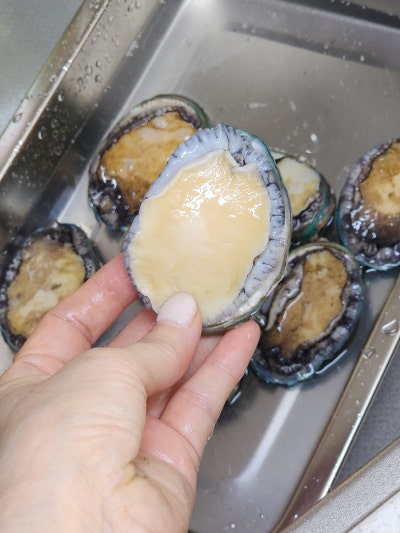 전복요리법 마늘 버터구이 레시피 딸 생일 상차림 메뉴 냉동 활전복 손질방법 네이버 블로그