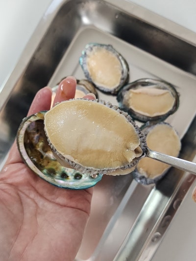 전복요리법 마늘 버터구이 레시피 딸 생일 상차림 메뉴 냉동 활전복 손질방법 네이버 블로그