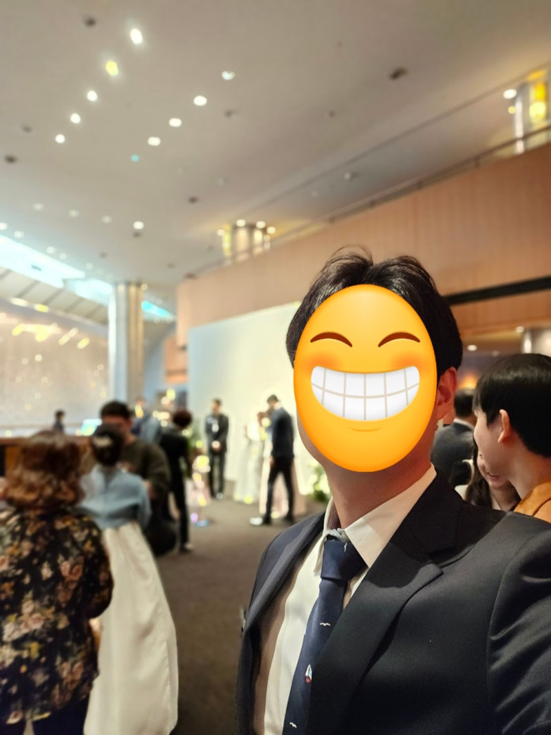 신라호텔 다이너스티홀 웨딩 참석후기feat남희두님과 기념사진 네이버 블로그