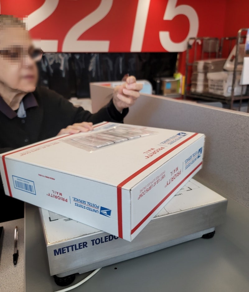 미국에서 한국으로 택배 보내기 미국 우체국 Usps 택배 가격 및 배송기간 네이버 블로그