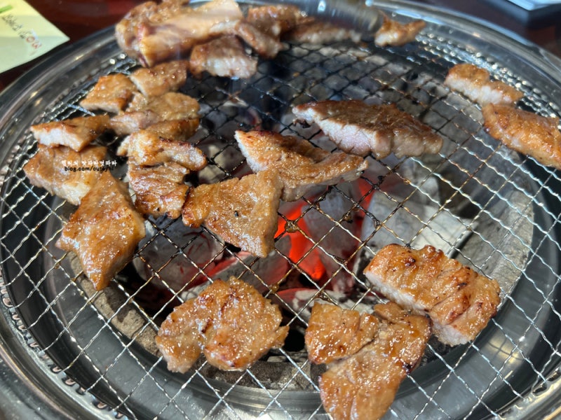 세종 국립수목원 보람동 돼지갈비 맛집 육산 갈비 가족모임 하기 좋아요 네이버 블로그