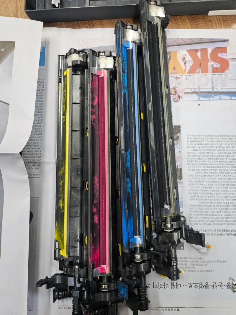 대구 컬러 복합기 수리 코니카미놀타 컬러 복합기 Bizhub C225dn 렌탈 사용 중인 고객사 장비 C2551 에러 증상