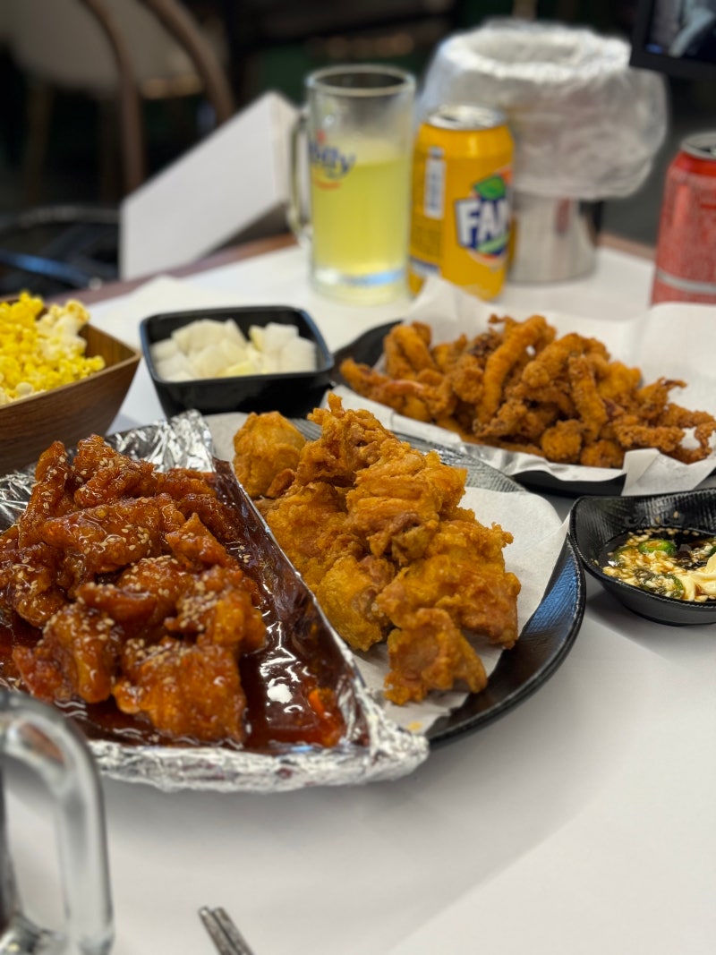 전주 평화동 후켄 오징어튀김 맛집 후라이드 켄터키 평화점 : 네이버 블로그