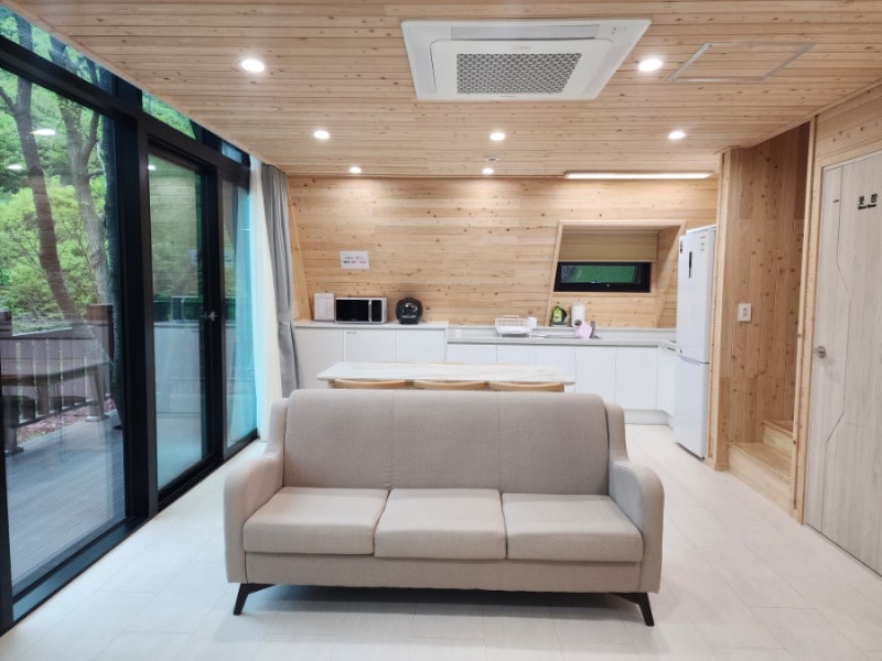 대전 만인산자연휴양림 숲속의집 트리하우스 계수나무 2박 3일 신축 세모집 네모집 휴양관 예약방법 네이버 블로그
