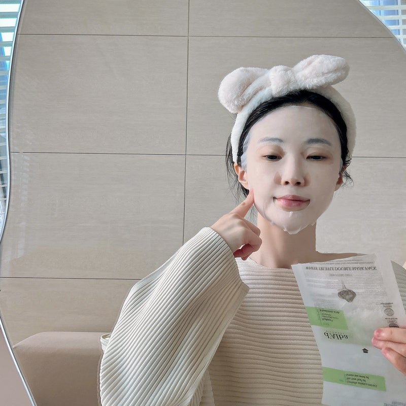 달바 비건 더블 마스크팩 추천 수분 마스크팩사용법 알려드려요 ♥ 네이버 블로그