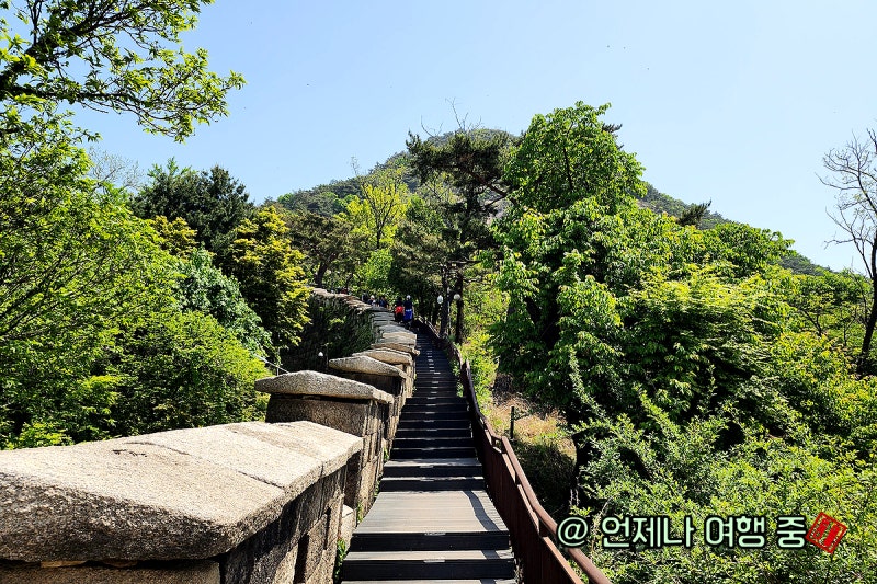 북악산 등산코스 초보 북악산 둘레길 성곽길 청와대 뒷산 네이버 블로그