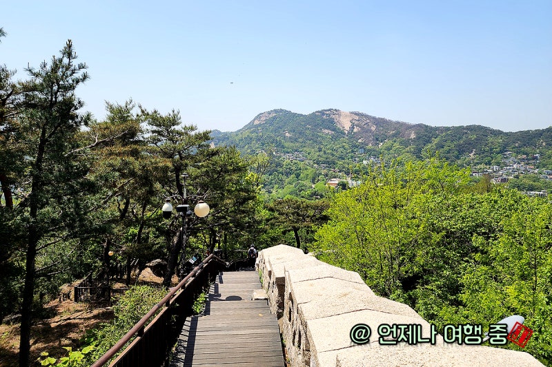 북악산 등산코스 초보 북악산 둘레길 성곽길 청와대 뒷산 네이버 블로그