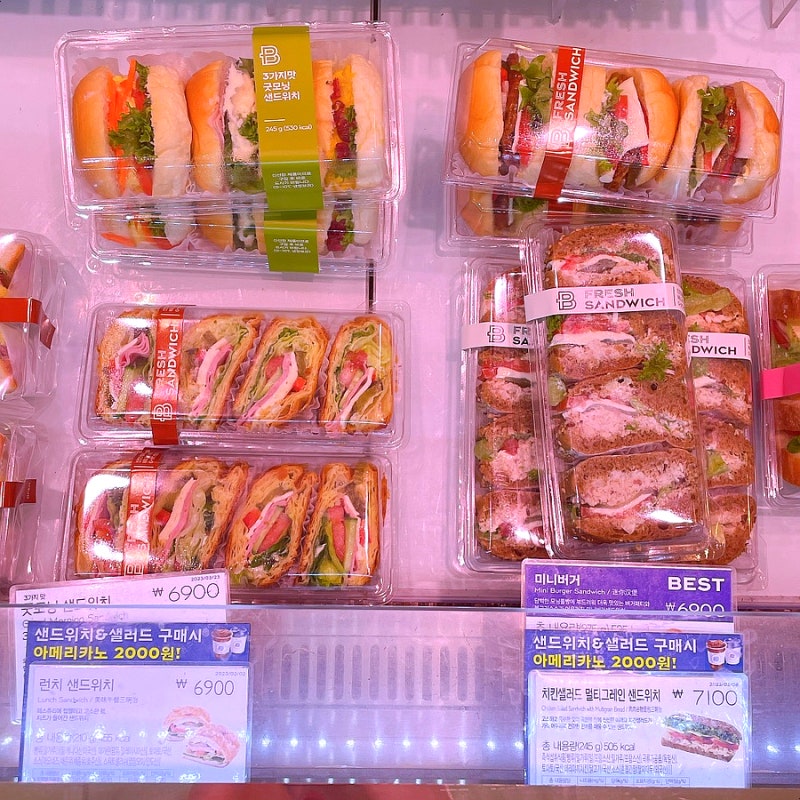 파리바게트 샌드위치 가격 종류 런치샌드위치 추천 네이버 블로그