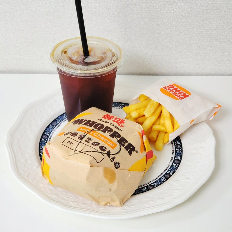 버거킹 메뉴 불맛 더블치즈버거 가격 칼로리 솔직후기 네이버 블로그